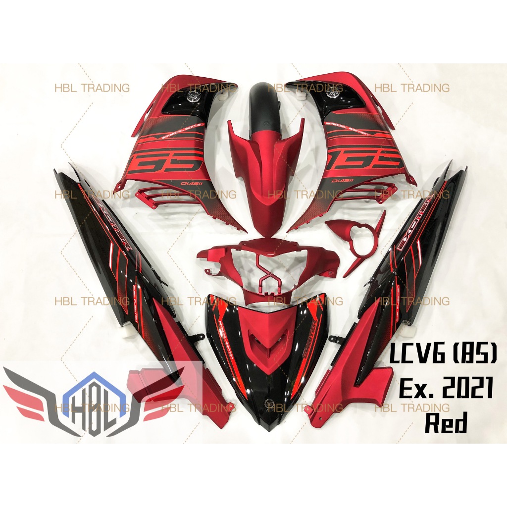 YAMAHA LC135 V6 V7 Body Cover Parts Set Monster Exciter INDO Thai ...