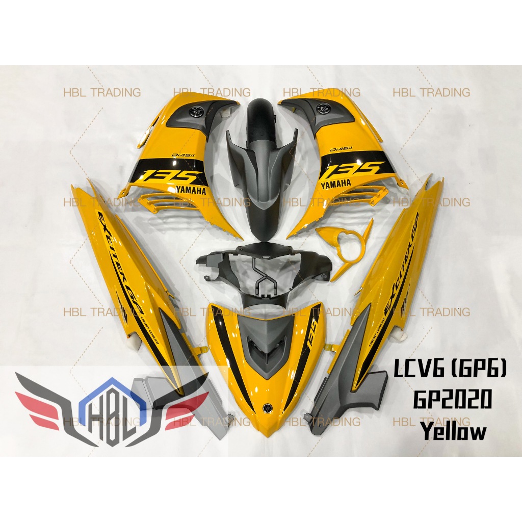 YAMAHA LC135 V6 V7 Body Cover Parts Set Monster Exciter INDO Thai ...