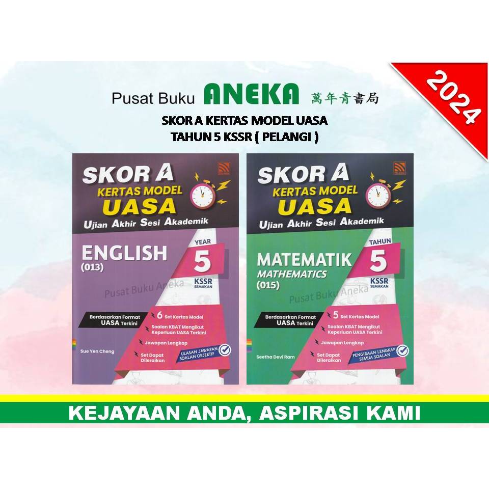 {aneka} Skor A Kertas Model Uasa 2024 Tahun 5 Kssr Pelangi Shopee