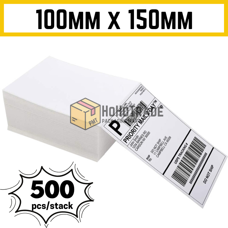 Hohotrade A6 Airway Bill Thermal Paper Thermal Sticker A6 Sticker JNT ...