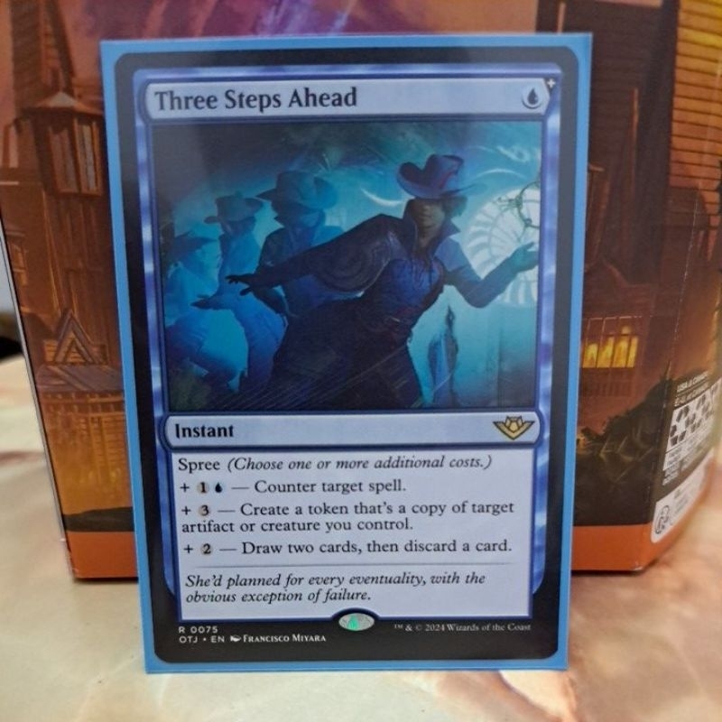 MTG Three Steps Ahead (OTJ)(Rare) | Shopee Malaysia