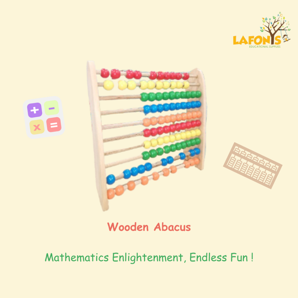 (Lafonis) Wooden Abacus (30*8*30cm) | Shopee Malaysia