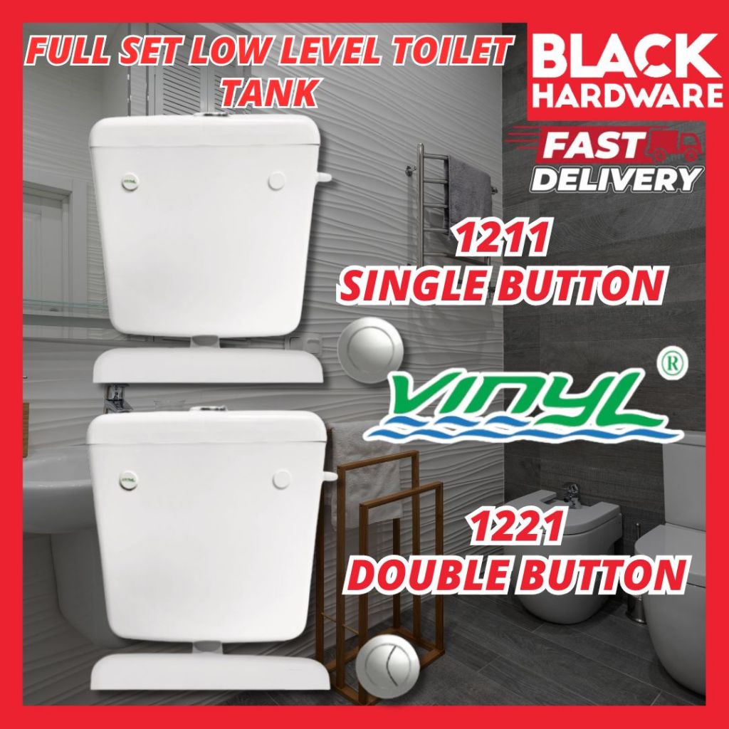 Black Hardware Pam Tandas Flush Duduk Toilet Pump Toilet Water Tank ...