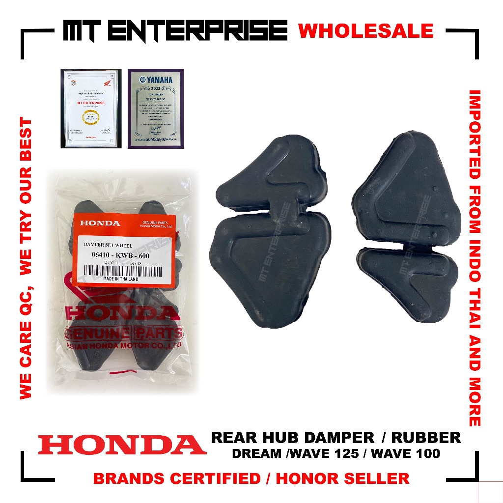 FREE YAMALUBE OIL + THREEBOND 1104- Honda Original Rear Hub Damper ...