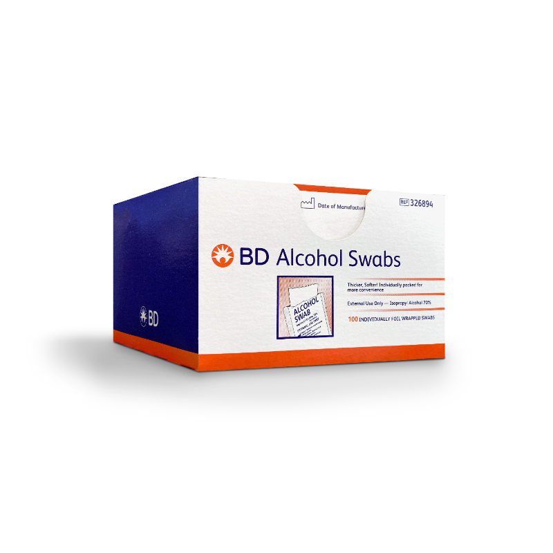 Becton Dickinson Alcohol Swabs (100s) | Shopee Malaysia