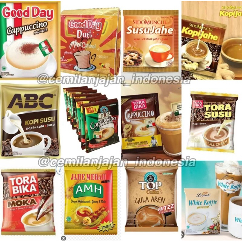 KOPI SACHET RENTENG INDONESIA ORIGINAL (COFFEE) | Shopee Malaysia