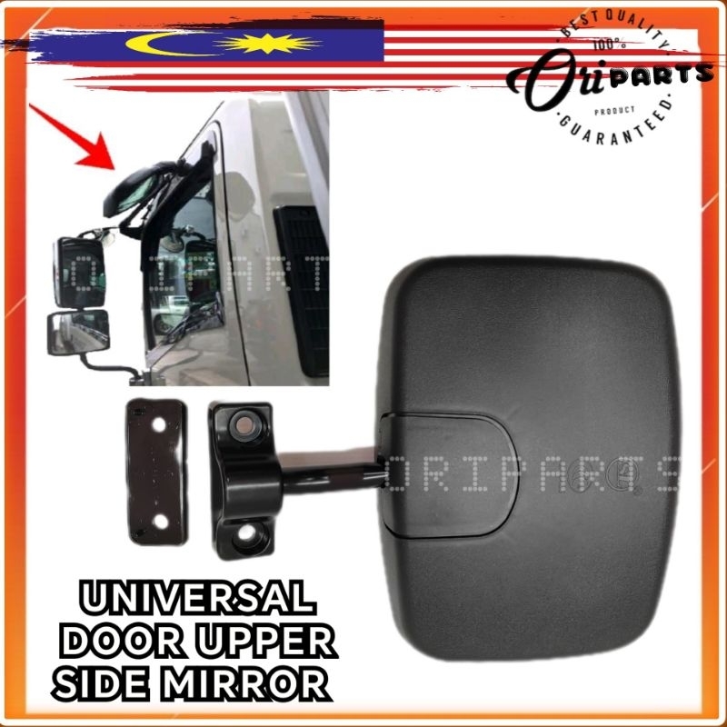 UNIVERSAL LORRY SIDE DOOR MIRROR UPPER PUSPAKOM PASS LORI CERMIN ISUZU ...