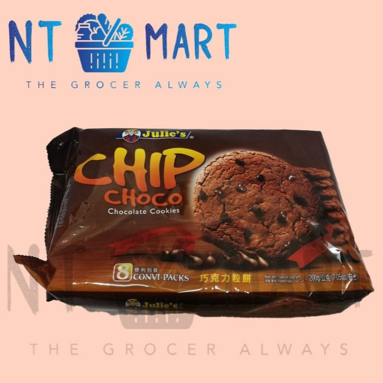 JULIE'S CHIP CHOCO 208G | Shopee Malaysia