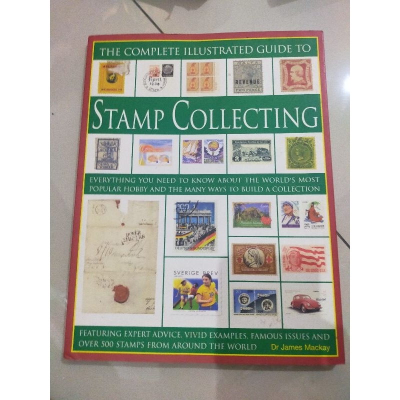 buku catalogue stamp collecting the complete illustrated guide to stamp ...