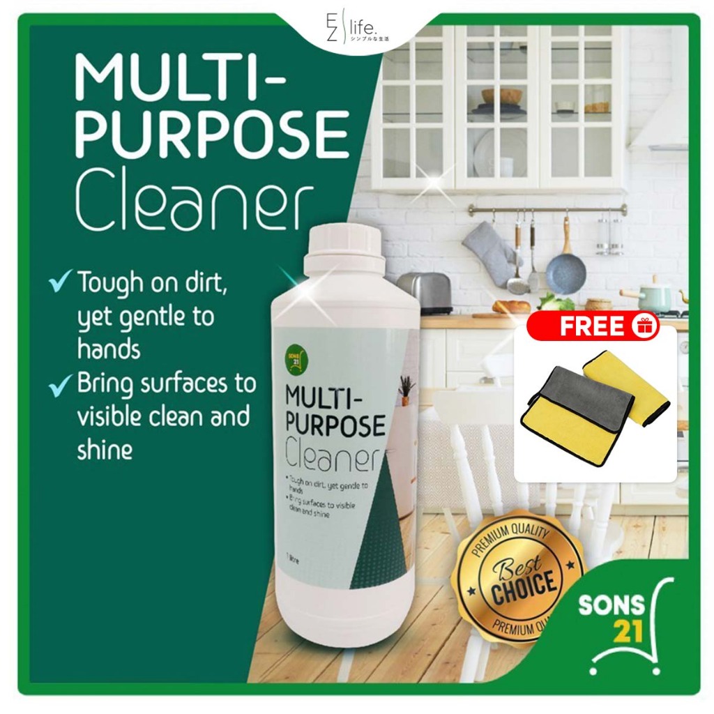 EzLife Multipurpose Cleaner Concentrated Multi-surface Cleaner All ...