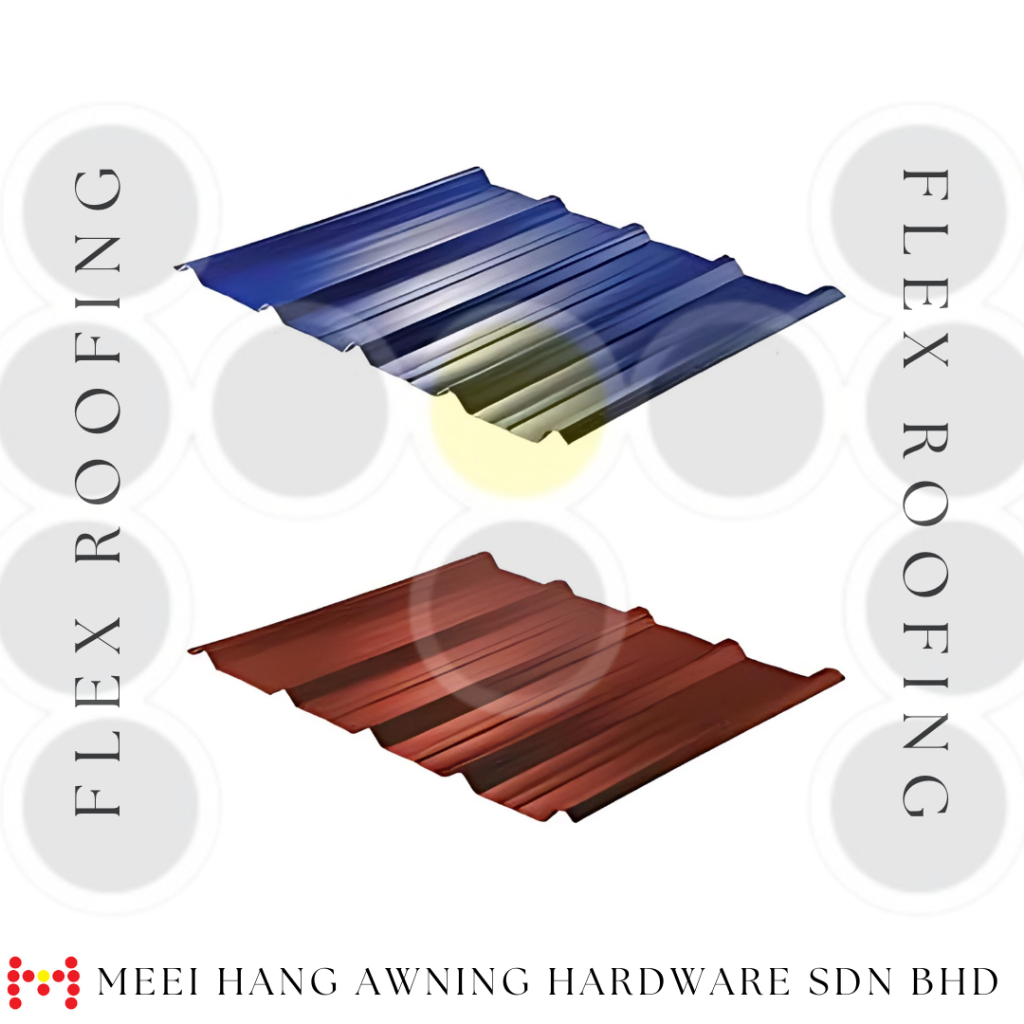 FLEX ROOFING/ METAL DECK 30G (PREORDER) SHIP IN 3 DAYS | Shopee Malaysia