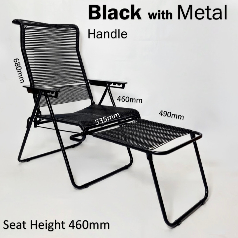 MODERN RETRO 460mm HIGH HEAVY DUTY LAZY CHAIR / HEAVY DUTY FOLDABLE ...