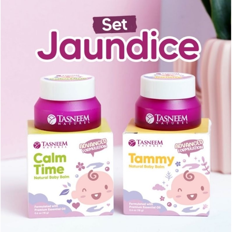 Set Tammy balm dan Calm Time Balm by Tasneem Naturel /set kuning ...