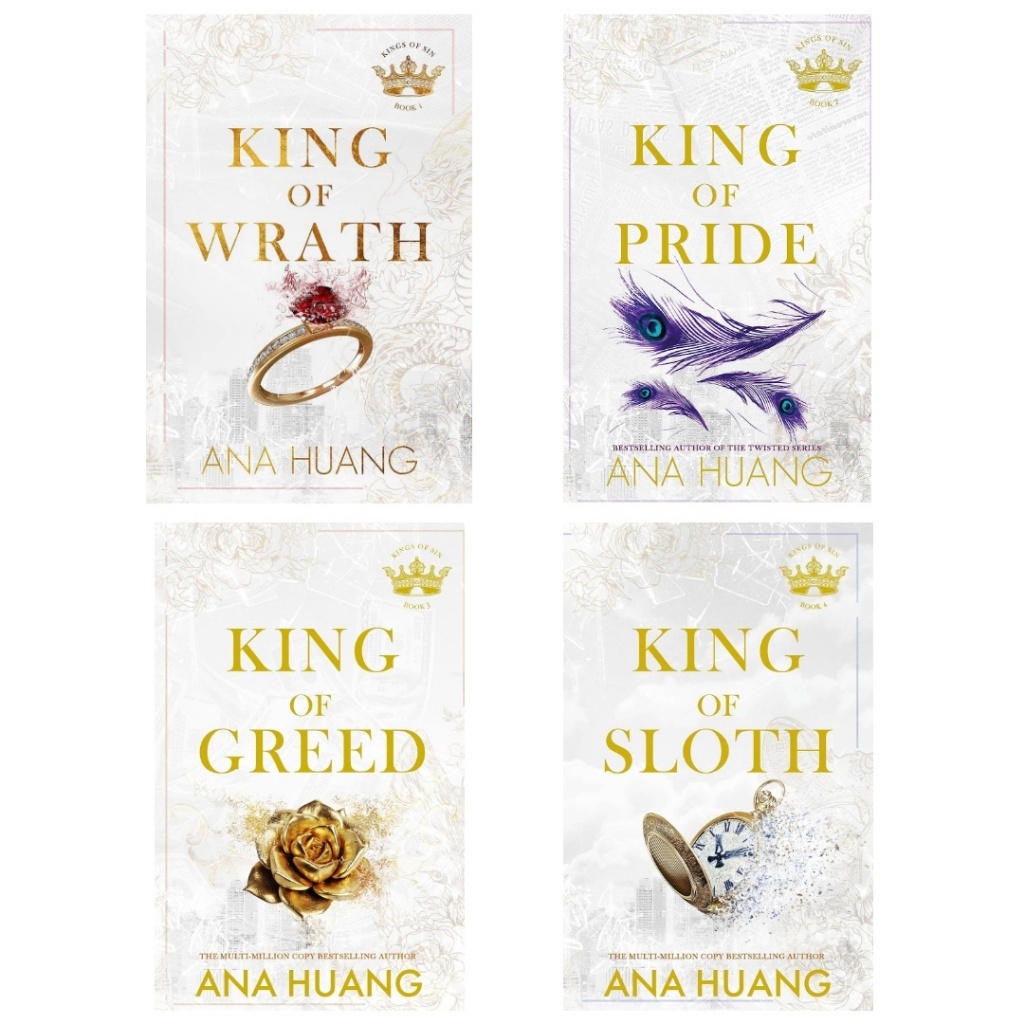 king of envy,King of Wrath ,King of Pride, King of Greed, King of Sloth (1-5 book series) Ana ...