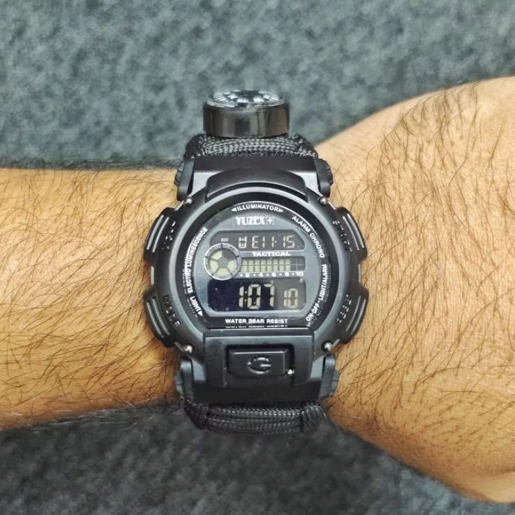 Jam Tangan Lelaki Paracord Men Watch ORIGINAL Yuzex Military Tactical ...