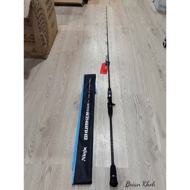 NINJA SHURIKEN SPINNING/BAITCASTING JIGGING FISHING ROD | Shopee Malaysia