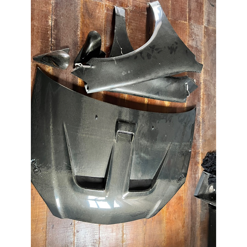Honda integra DC5 type r type s hood fender cf carbon acura | Shopee ...