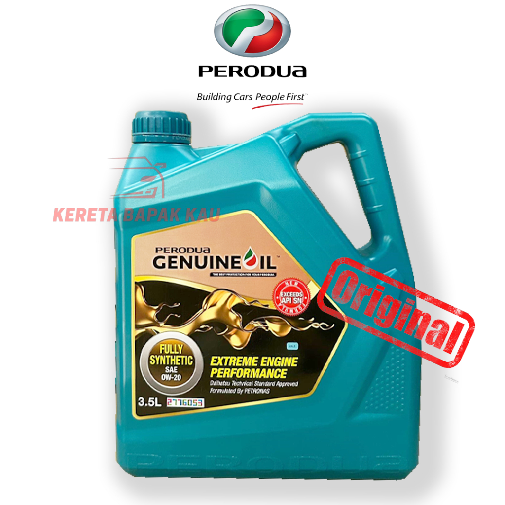 Original Fully Synthetic Engine Oil 0W20 0W-20 3.5L/3.0L FULLY, 0W20 ...