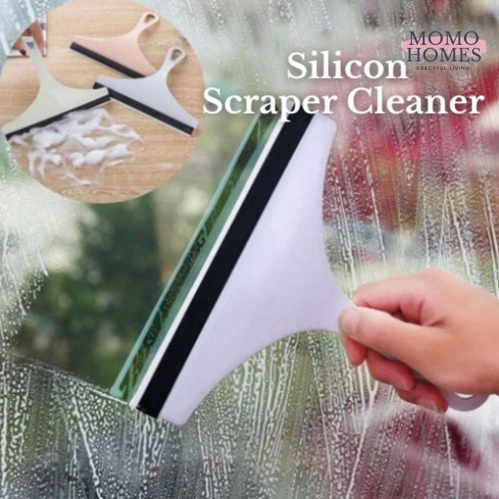 Glass Scrape Cleaner Silicon Blade Holder For Glass Window/Car/House ...