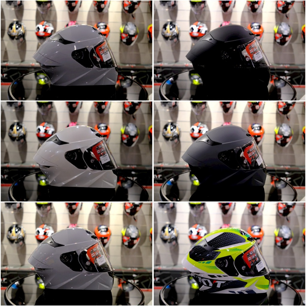 [STOCK CLEARANCE] KYT TT COURSE FULL FACE HELMET PLAIN / TOYRIST ...