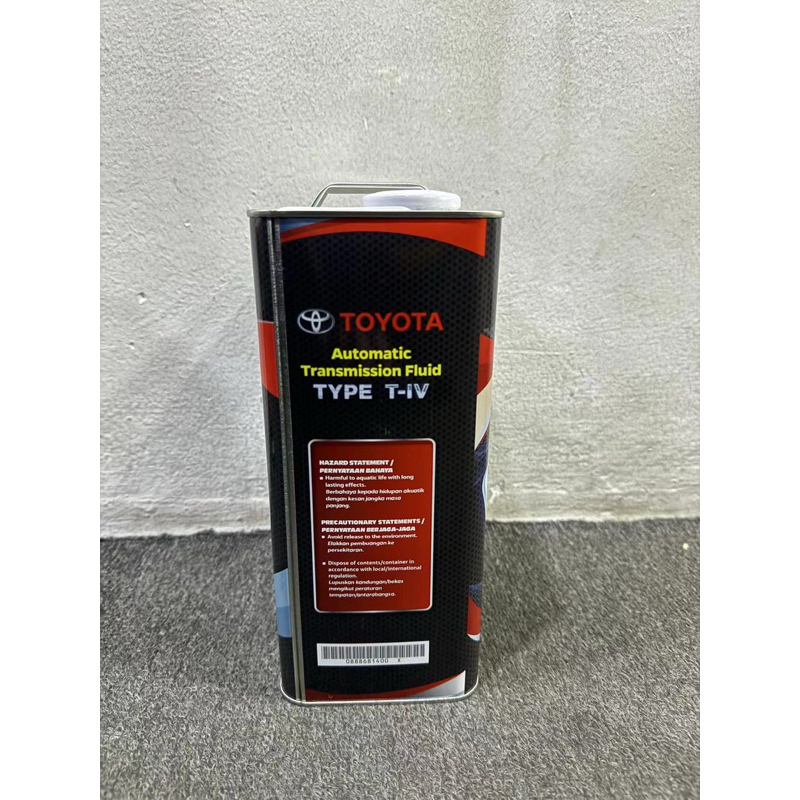 NEW PACKING (100% Original) Toyota ATF T4 Auto Gear Oil (4L) Vios/Altis ...