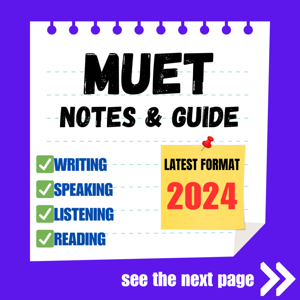[Softcopy PDF📚] MUET ALL IN ONE 2024 ( Writing , Reading , Speaking ...
