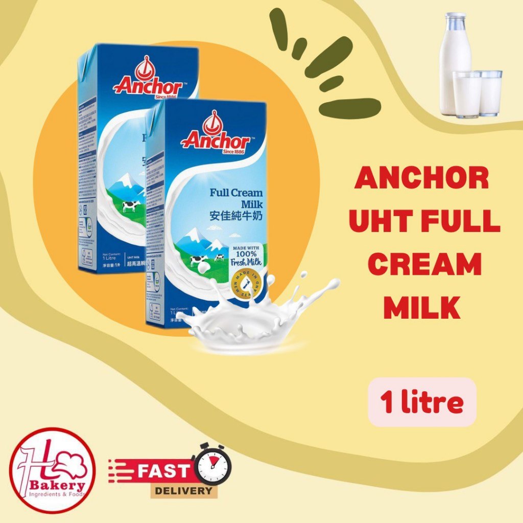 ANCHOR UHT FULL CREAM MILK 1 LITRE | Shopee Malaysia