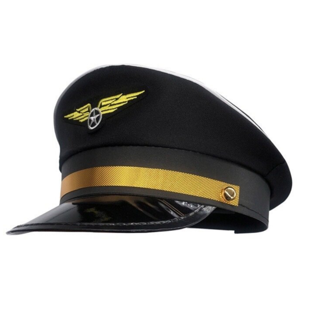 [KEDAI LOKAL 🇲🇾] TOPI PILOT CAPTAIN PEAKCAP Captain Cap Topi Kanak ...