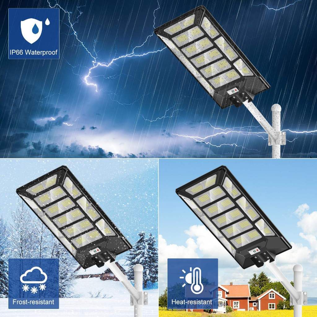 Long Ares solar street lamp integrated courtyard wall lamp household ...