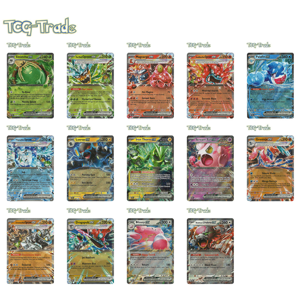 [Pokemon TCG Singles] SV6 Twilight Masquerade - Double Rare - Pokemon Card | Shopee Malaysia