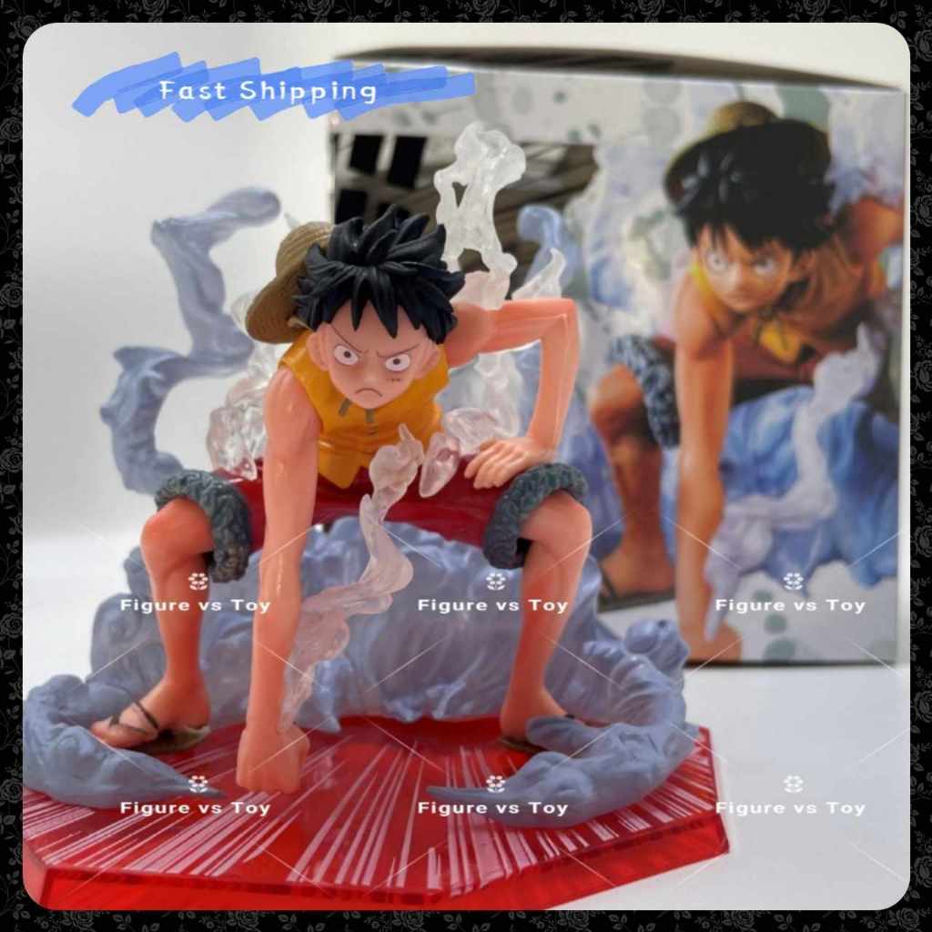 BIG OFFERONE PIECE ANIME MONKEY D LUFFY GEAR TWO BOOTLEG ACTION FIGURE ...