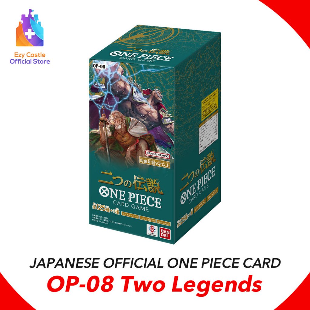 One Piece Card Game OP08 BOOSTER BOX - Two Legends- Per Pack Per Box ...