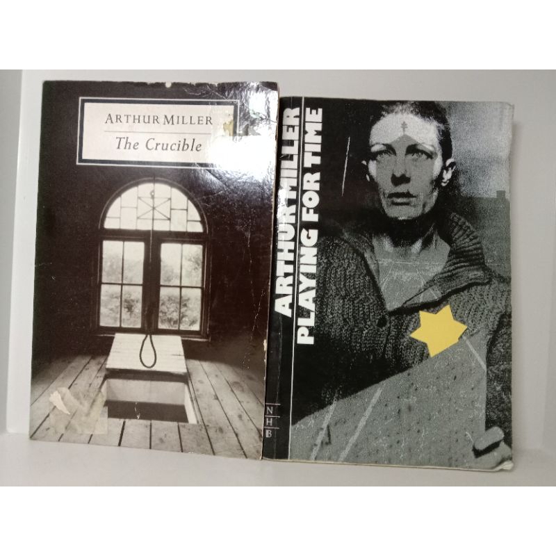 [Second Hand Book]ARTHUR MILLER: The Crucible + Playing for Time (2 ...