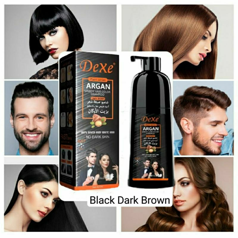 Drak Brown Shampoo Dexe 420ml | Shopee Malaysia