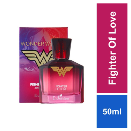 Limited Edition Wonder Woman EDT Fighter Of Love By Enchanteur (50ml ...