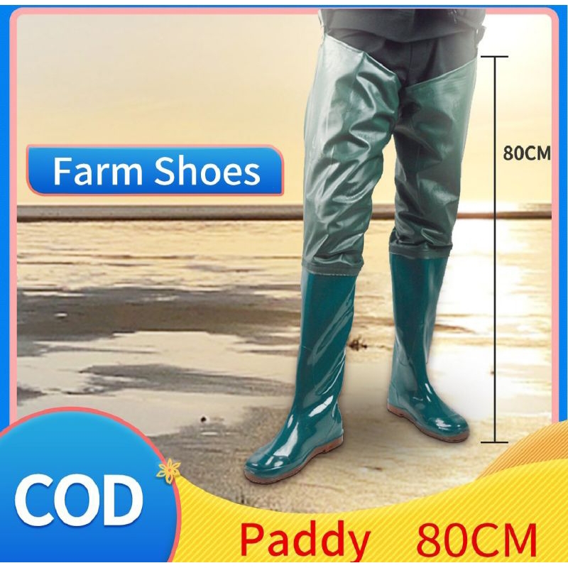 Kasut turun sawah bendang sungai tinggi 80cm/High quality waterproof ...
