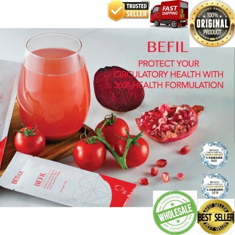 [READY STOCKS] BEFIL 100% ORIGINAL BE Belixz Heart Brain Health Care ...