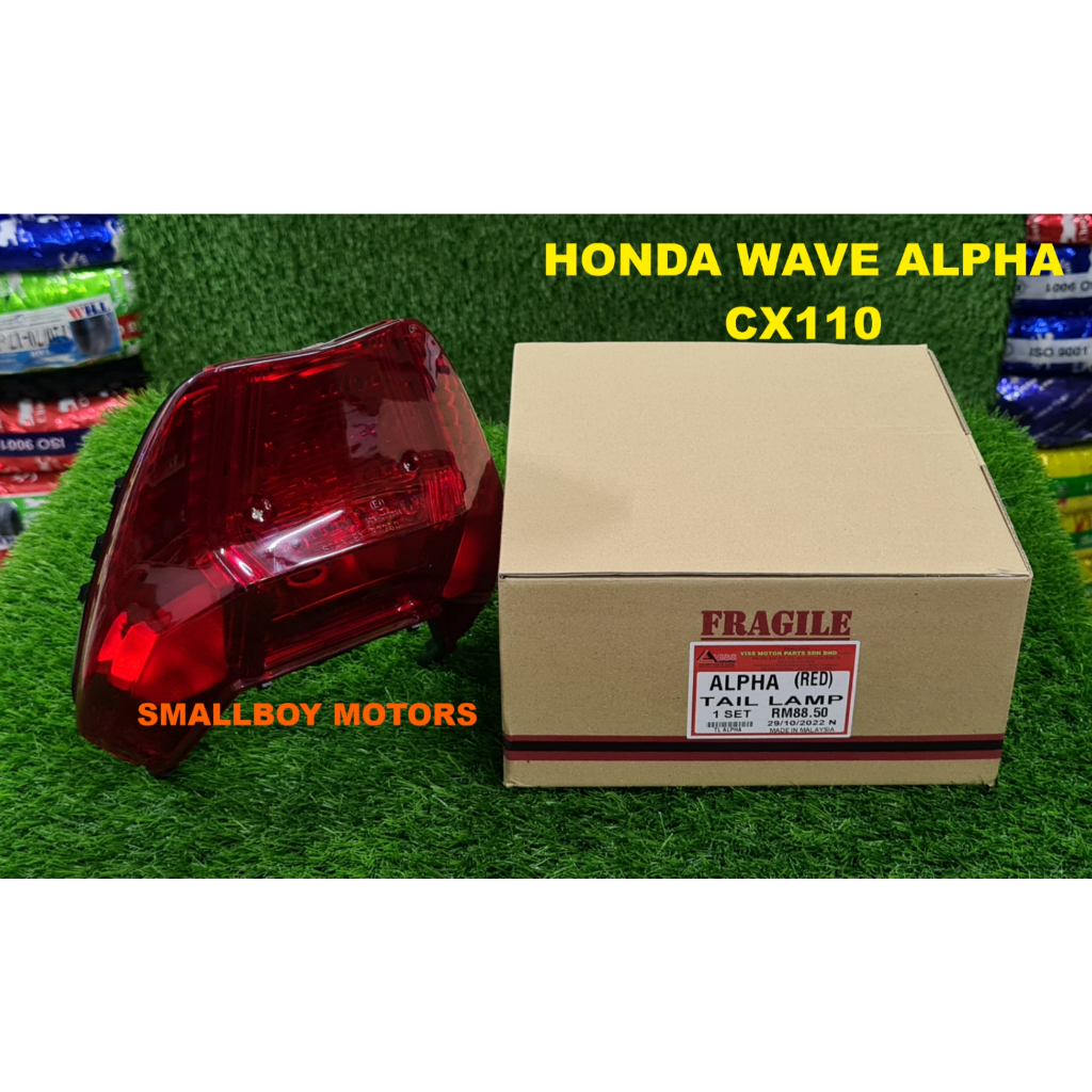 HONDA WAVE ALPHA CX110 REAR TAILLIGHT TAILLAMP LAMPU BELAKANG TAIL ...