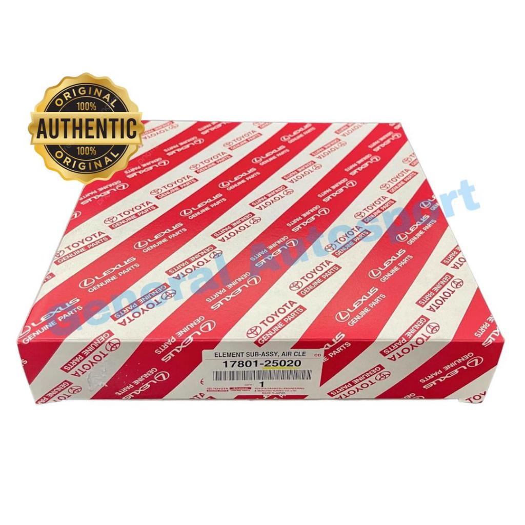 Toyota Air Filter 17801-25020 Camry ASV70 Harrier MXUA80 | Shopee Malaysia