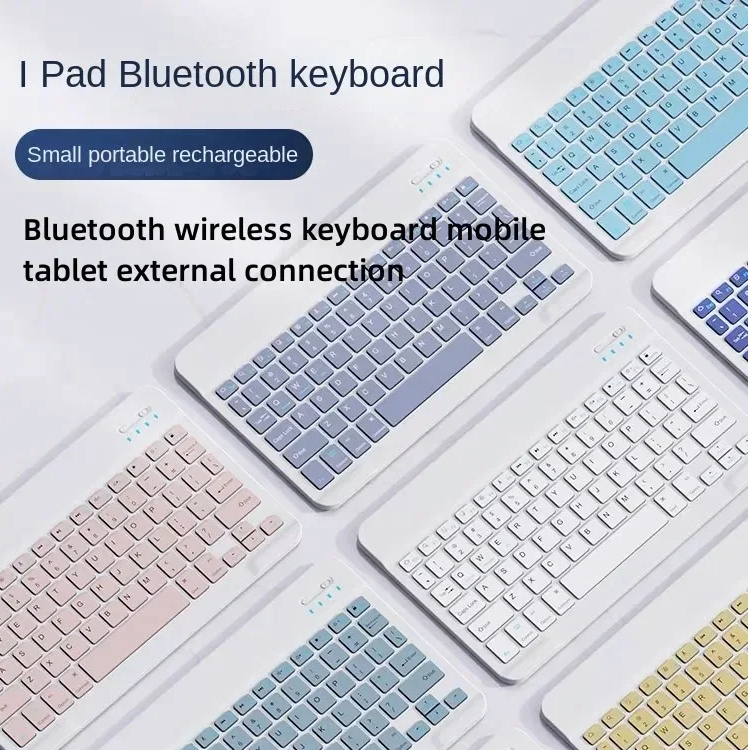 10 Inch Bluetooth keyboard Air Slim Keyboard For Phone Android Windows ...