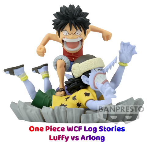 【Ready Stock】Banpresto One Piece WCF Log Stories Luffy x Arlong Figure ...