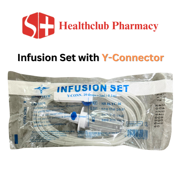 HOSPITECH IV Infusion Set with Y-connector 1 Unit | Shopee Malaysia