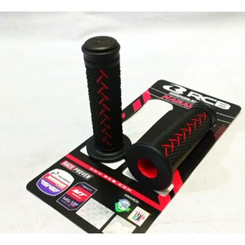 RCB RUBBER HANDLE LEVER GRIP NAGAMAKI * UNIVERSAL * ( Y16 /RS150 / NVX ...