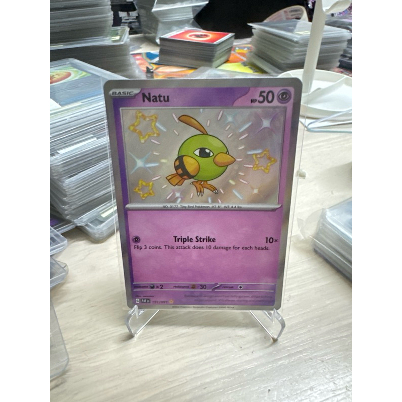 NATU BABY SHINY / PALDEAN FATES ENGLISH / PAFEN 151/091 | Shopee Malaysia NATU BABY SHINY / PALDEAN FATES ENGLISH / PAFEN 151/091 | Shopee Malaysia