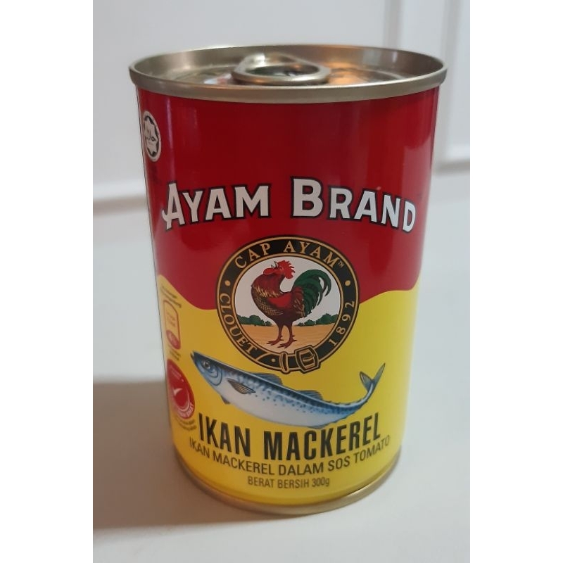 Ayam Brand Mackerel in Tomato Sauce (300g) | Shopee Malaysia