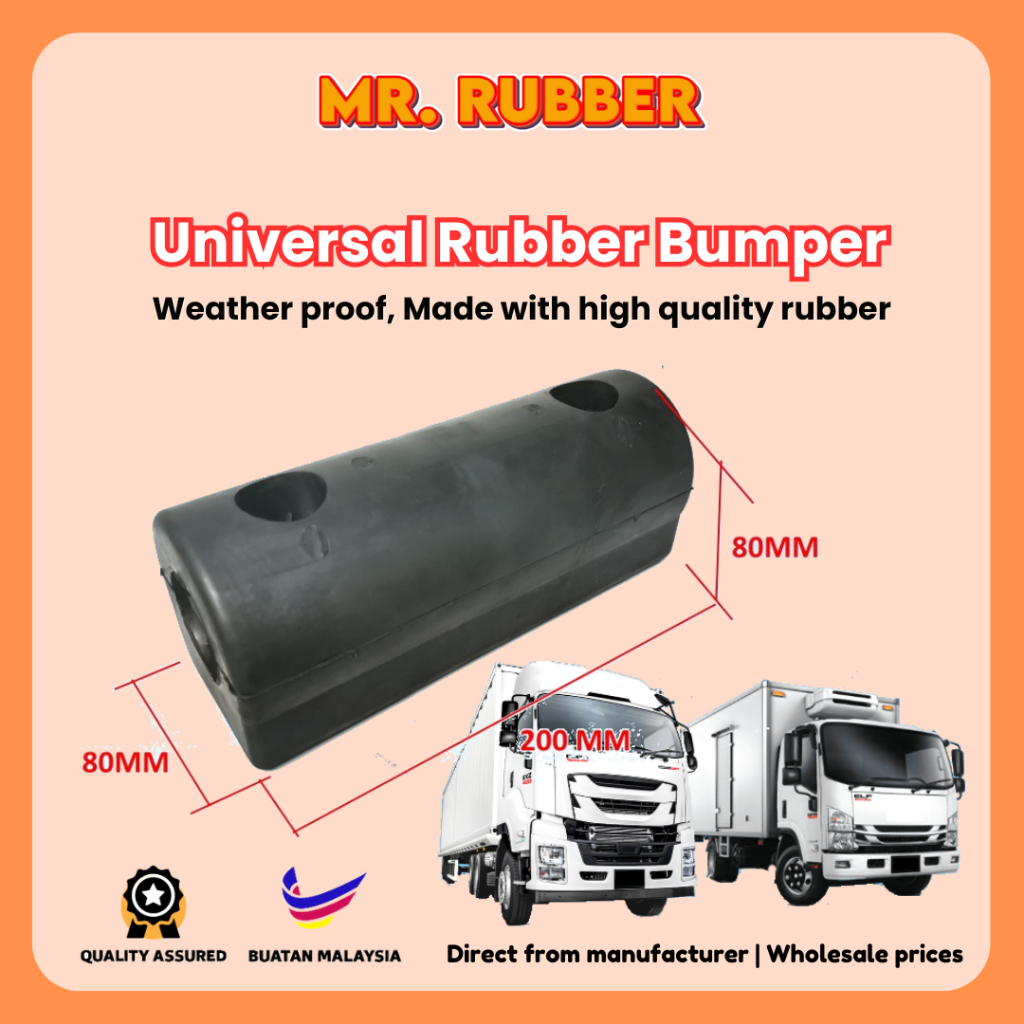 Universal Rubber Bumper Dock Wall Bumper Guards Accessories Trailers ...