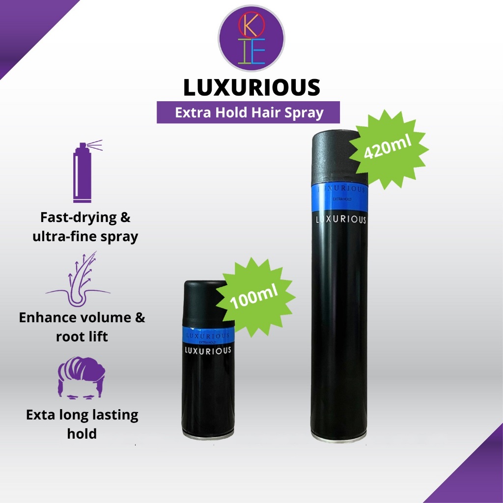 Luxurious Extra Hold Hair Spray - 100ml/420ml (Only For West Malaysia) | Shopee Malaysia