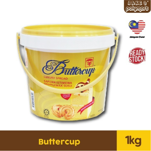 Buttercup Luxury Spread Size 1Kg & 4.8Kg | Shopee Malaysia