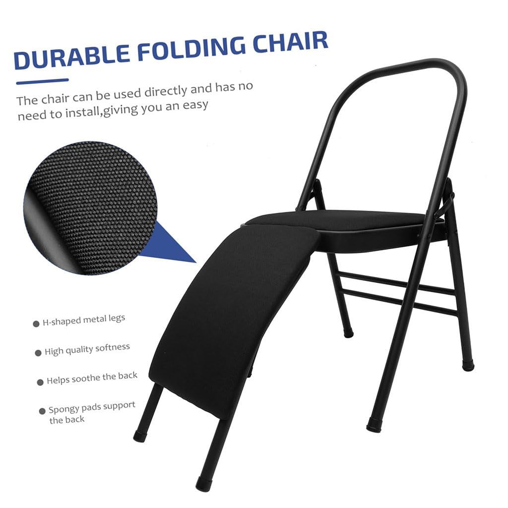 🇲🇾Ready Stock🔥Innolife Yoga Auxiliary Chair with Lumbar Back Support ...