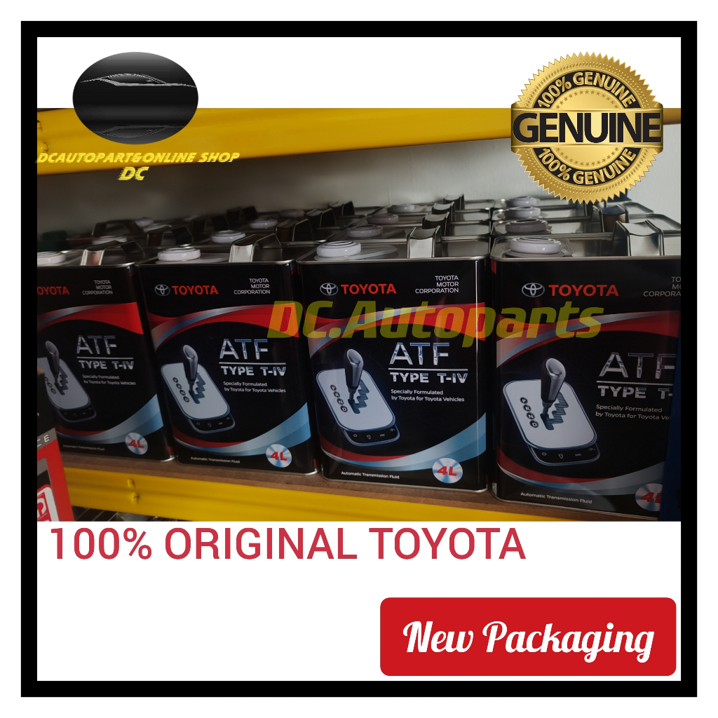 100% TOYOTA GENUINE TYPE T-IV VIOS ALTIS CAMRY AVANZA AUTO TRANSMISSION ...